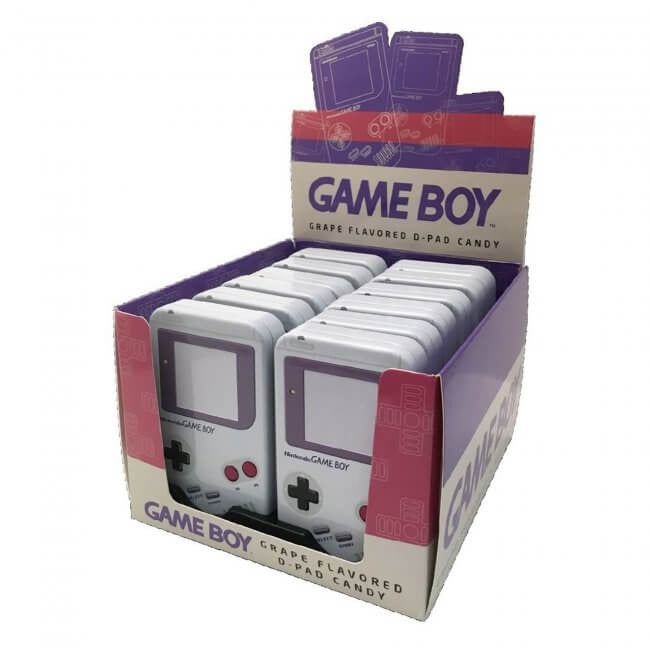 Nintendo Gameboy Tin - Grape Flavored Candies -12-Pack - G-Dreamer