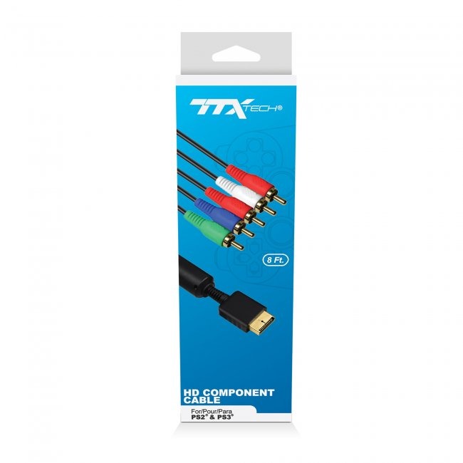 TTX Tech HD Component Cable for PS2 and PS3 - G-Dreamer