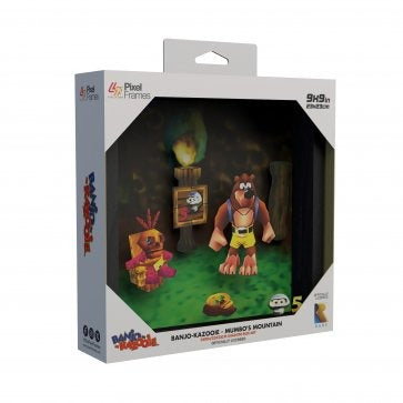 Pixel Frames Banjo & Kazooie - Mumbo's Mountain Shadow Box ...